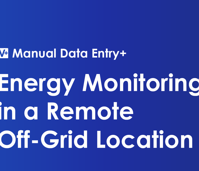 Remote Energy Monitoring with Manual Data Entry+: Off-Grid Solutions ...